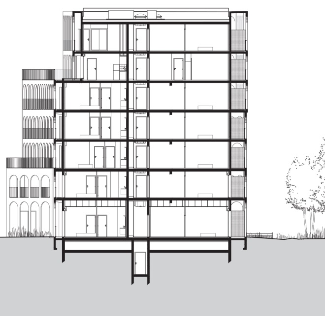 March of the Arch: Housing in Boulogne, France, by Antonini Darmon ...
