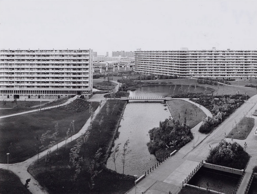 Bijlmermeer estate by NL Architects with XVW architectuur ...