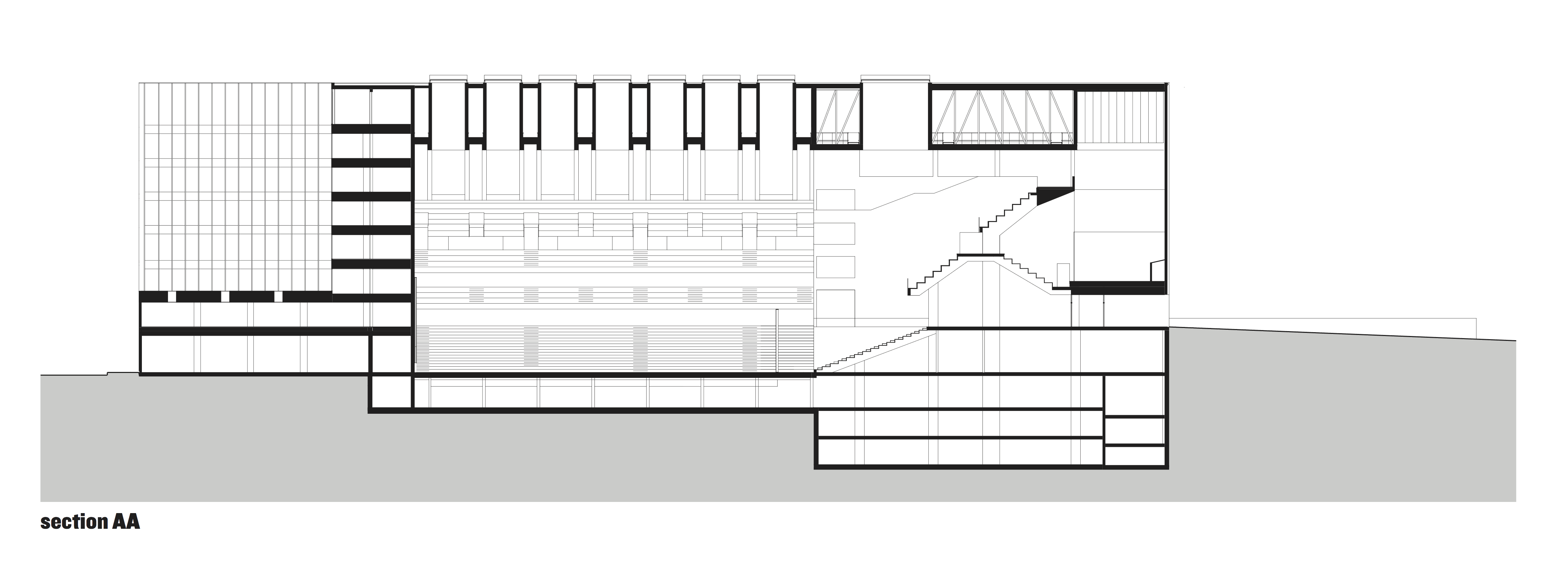 Court circular: Frontón Bizkaia handball courts in Bilbao, Spain by ...