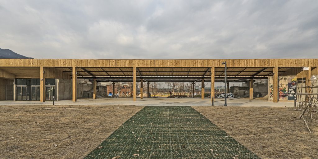 Military front: Peace and Culture Bunker, Seoul, by CoRe Architects ...