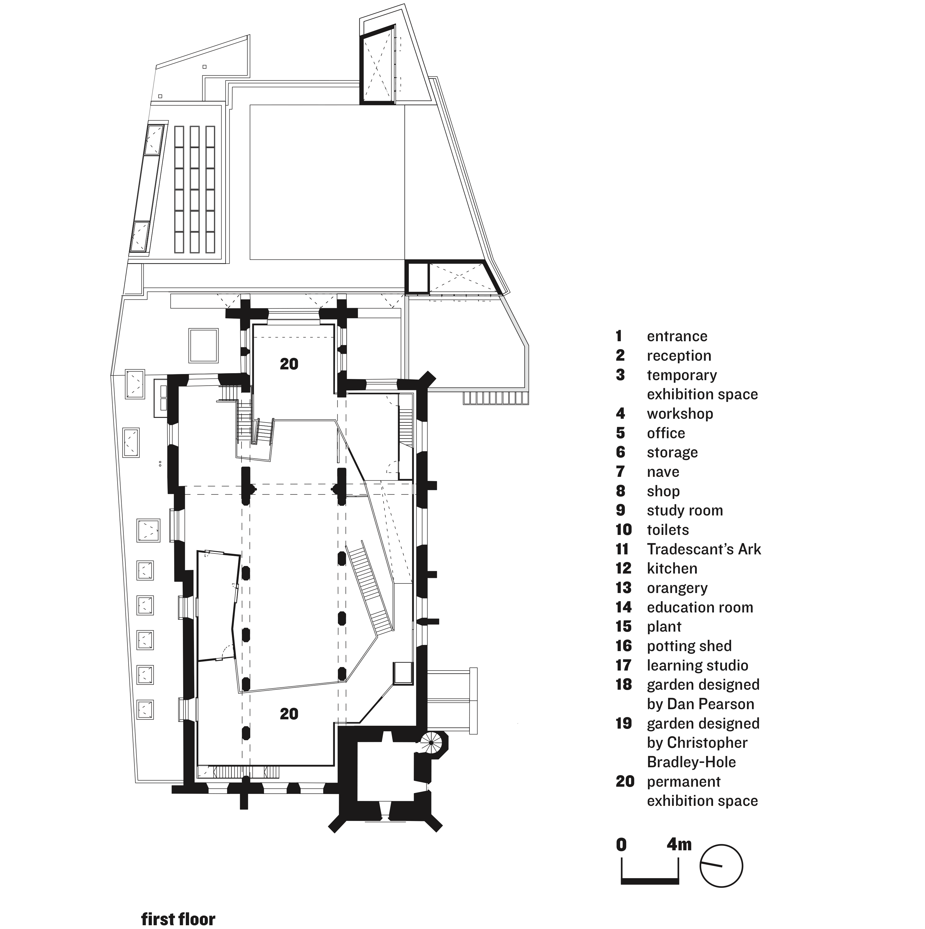 Holy orders: Garden Museum extension, London, UK by Dow Jones ...