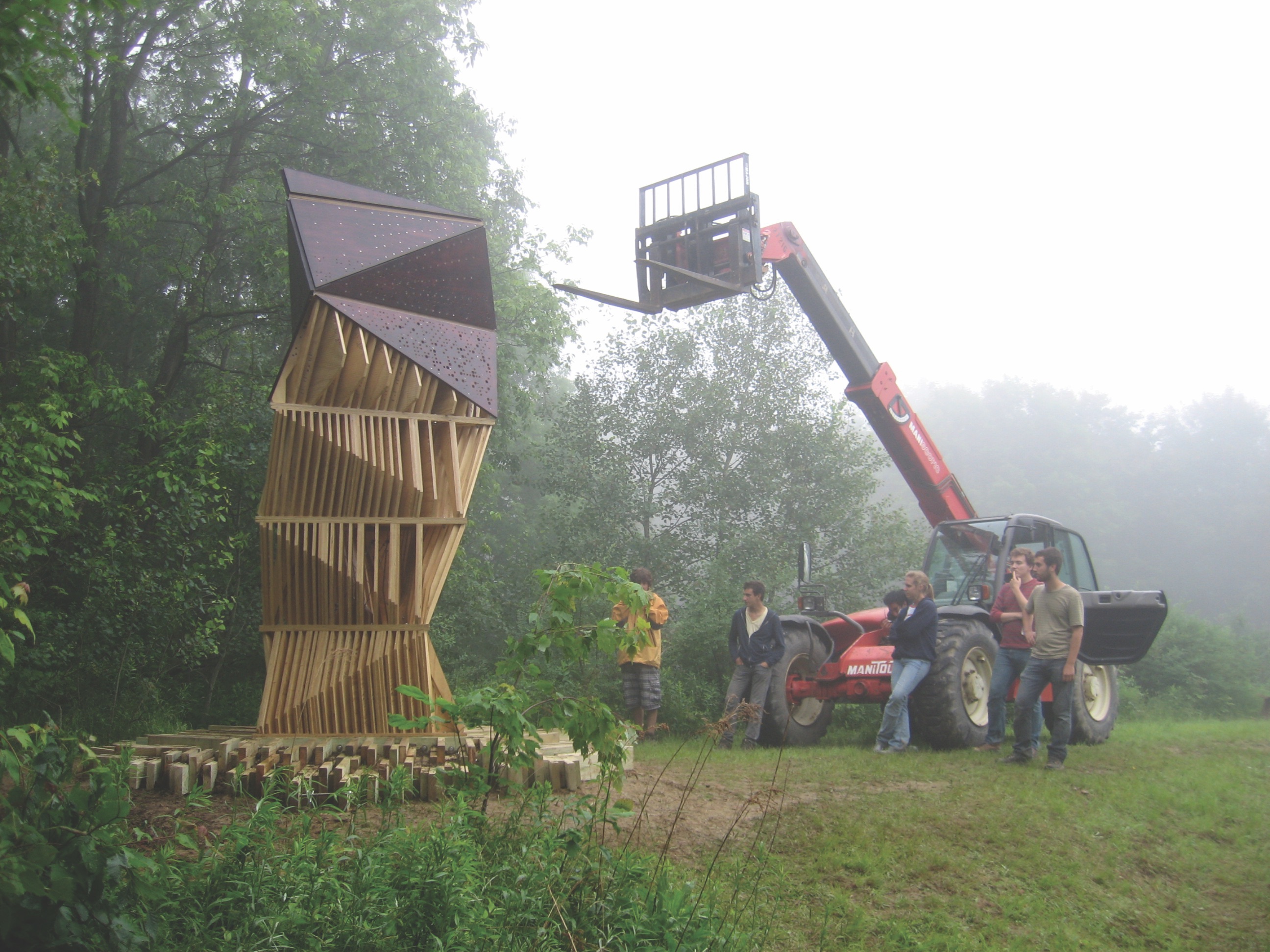 Bat Tower in East Otto, New York, USA by Joyce Hwang - Architectural Review