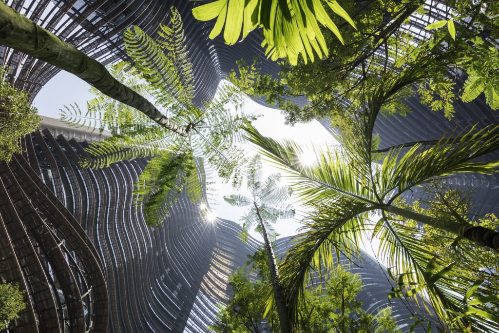 Heart of greenness: Marina One, Singapore by Ingenhoven Architects with ...