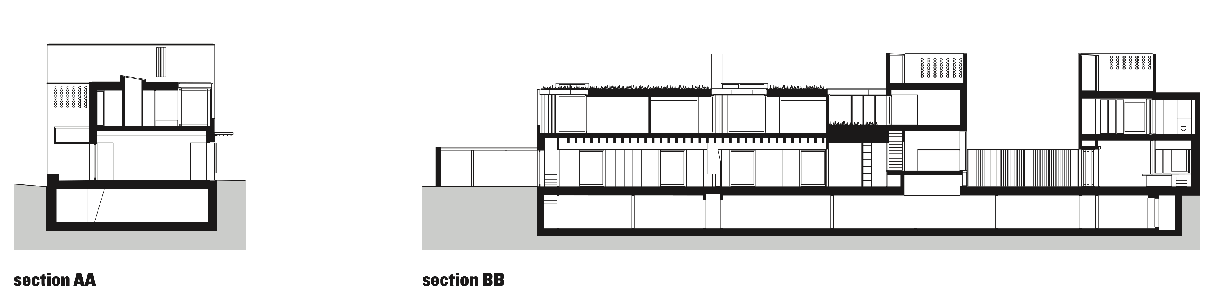 Shadow box: House V-D, Ghent, by Marie-José Van Hee Architecten - The ...