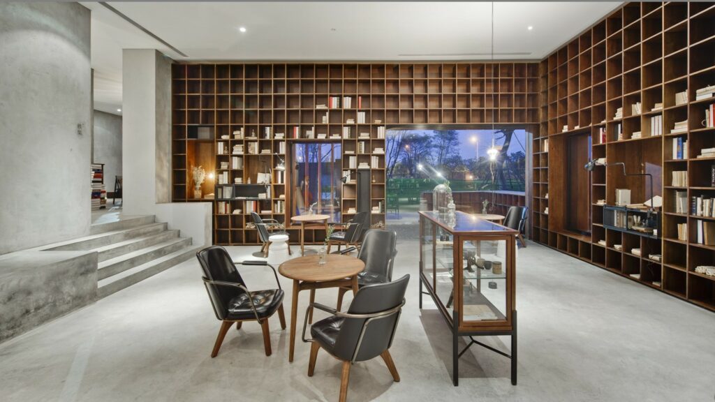 Reading between the lines: Changsha library, Hunan Province, China, by ...