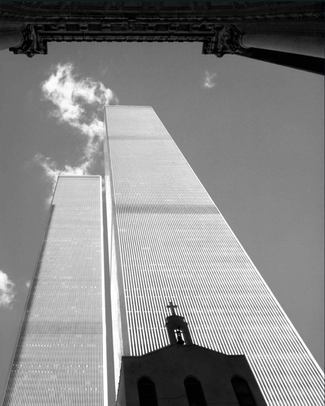 Twin Towers Of The World Trade Center Designed By Minoru Yamasaki
