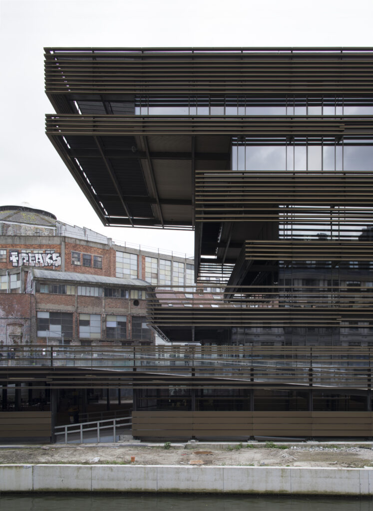 Steel magnet: De Krook Library, Ghent, Belgium, by RCR Arquitectes and ...