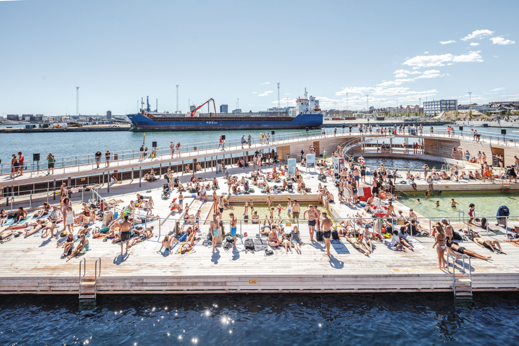 Harbour Bath in Aarhus, Denmark, by Bjarke Ingels Group - The ...