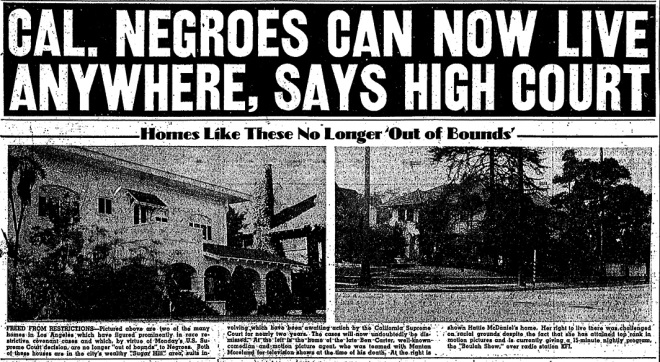 Seeing red: racial segregation in LA’s suburbs - Architectural Review