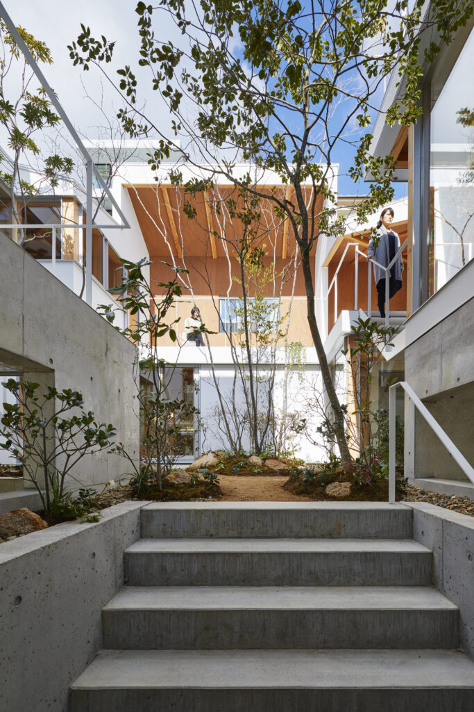 Ascending order: Loop Terrace, Kobe, Japan, Tomohiro Hata Architect and ...