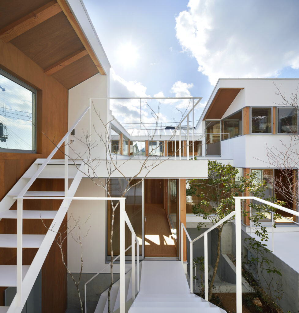 Ascending order: Loop Terrace, Kobe, Japan, Tomohiro Hata Architect and ...