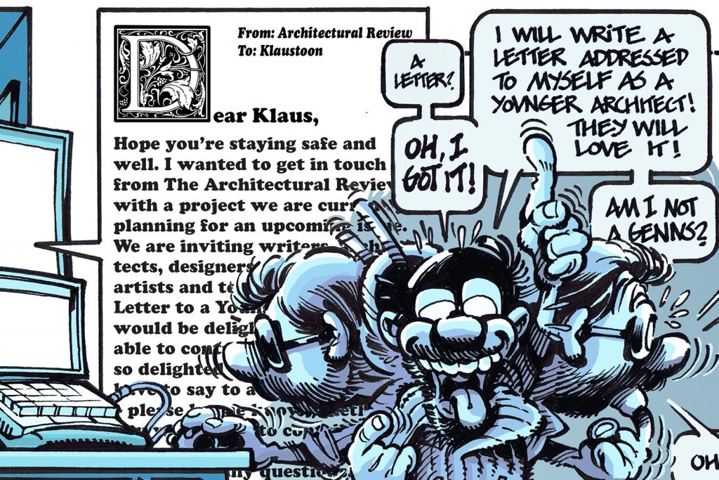 AR In Pictures: Klaus' letter to a young architect - The Architectural ...