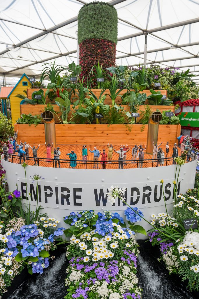 Colonists Planting A Garden