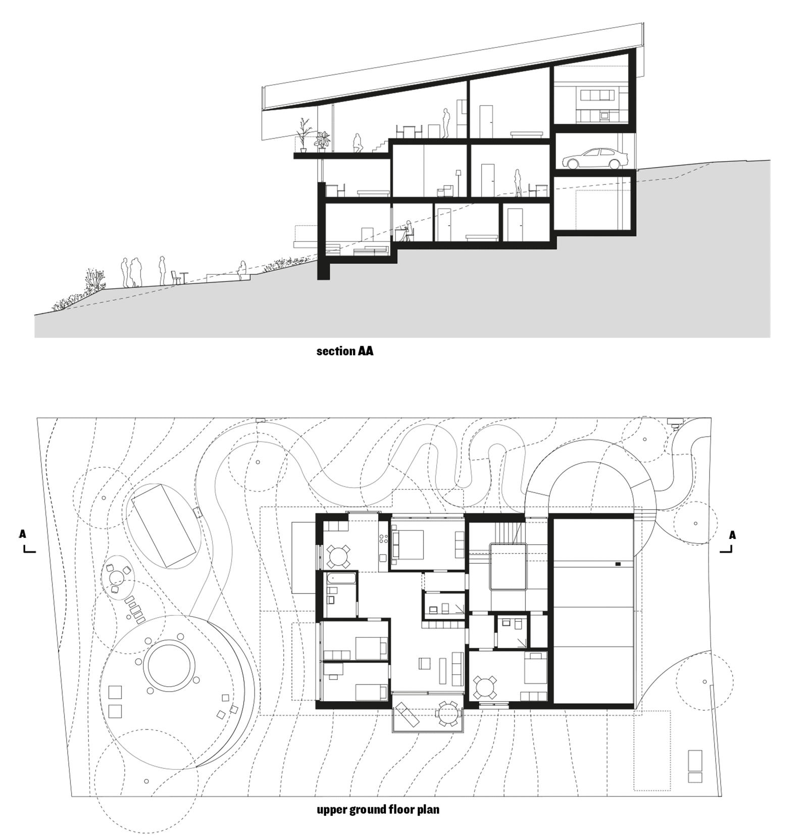 Homes On Slope Plans Sloped Lot House Plans: Homeowner Benefits