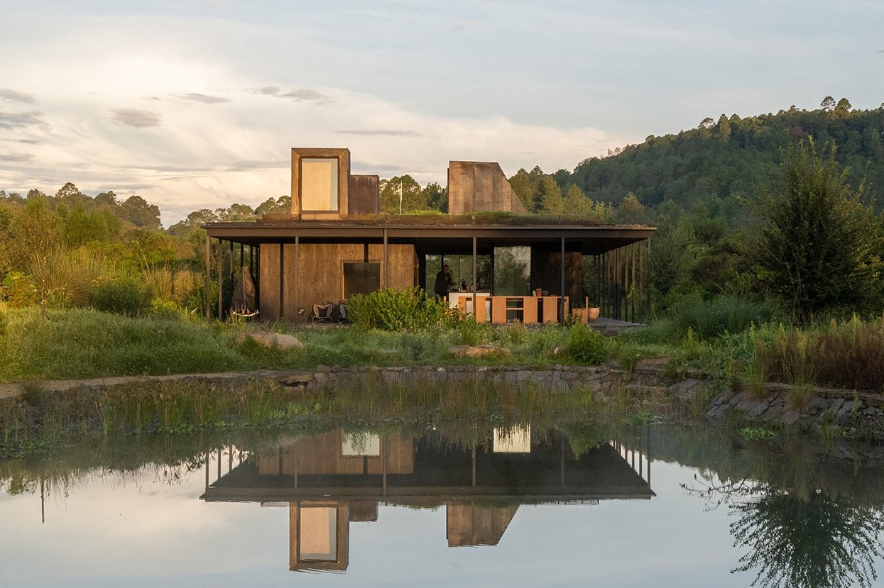 Rain Harvest Home in Temascaltepec, Mexico by Robert Hutchison ...