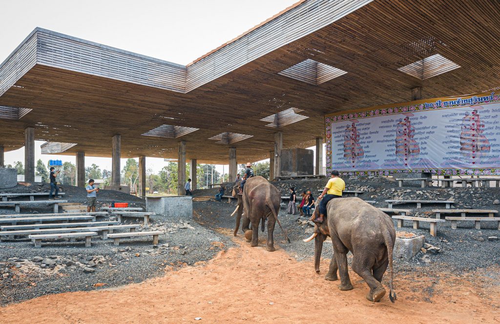 Elephant centre in Krapho, Thailand by Bangkok Project Studio ...