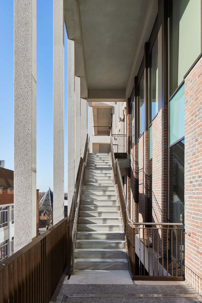 The Marshall Building, LSE in London, UK and Town House, Kingston ...