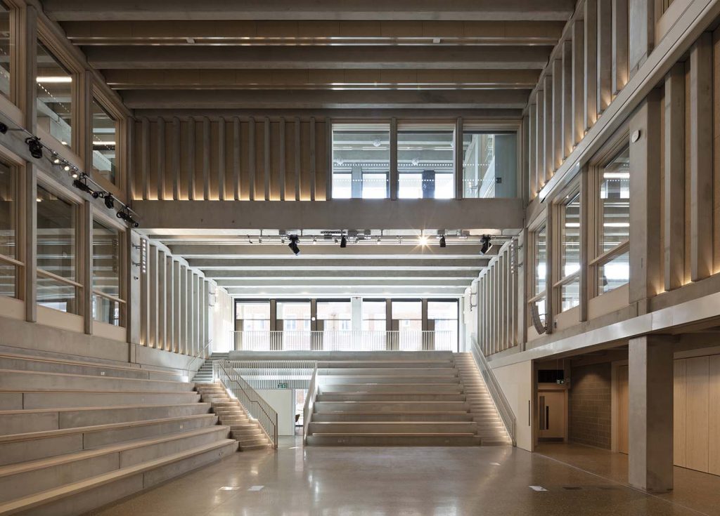 The Marshall Building, LSE in London, UK and Town House, Kingston ...