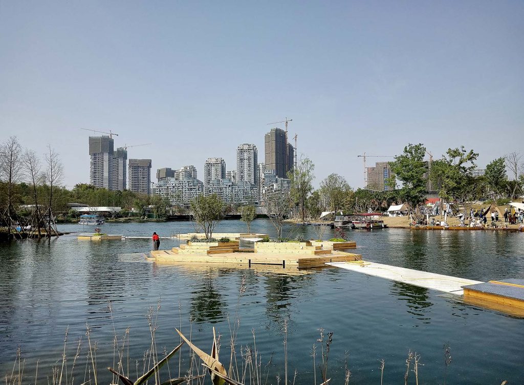 Floating Islands of Sky in Chengdu, China by Unarchitecte ...