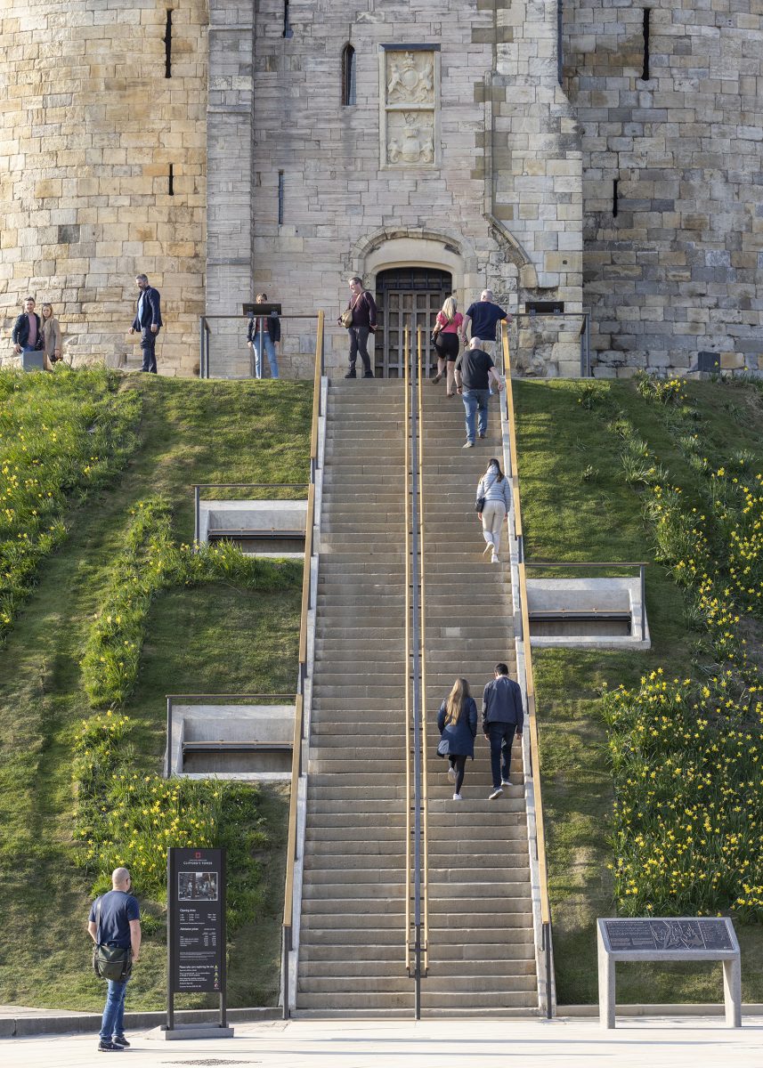 Clifford’s Tower in York, United Kingdom by Hugh Broughton Architects ...