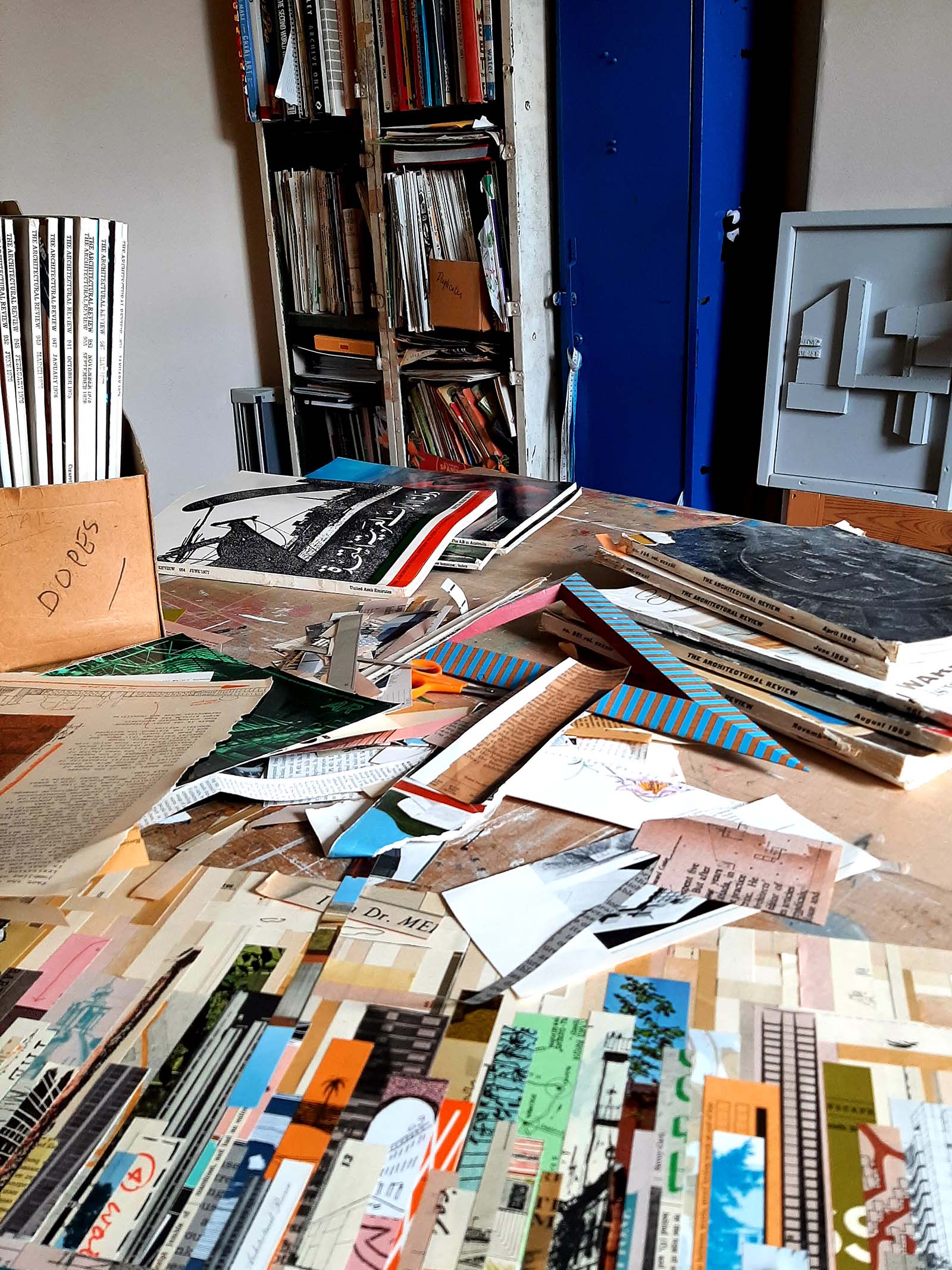 Cover story: Deane Hodgson’s collaged cityscape - The Architectural Review