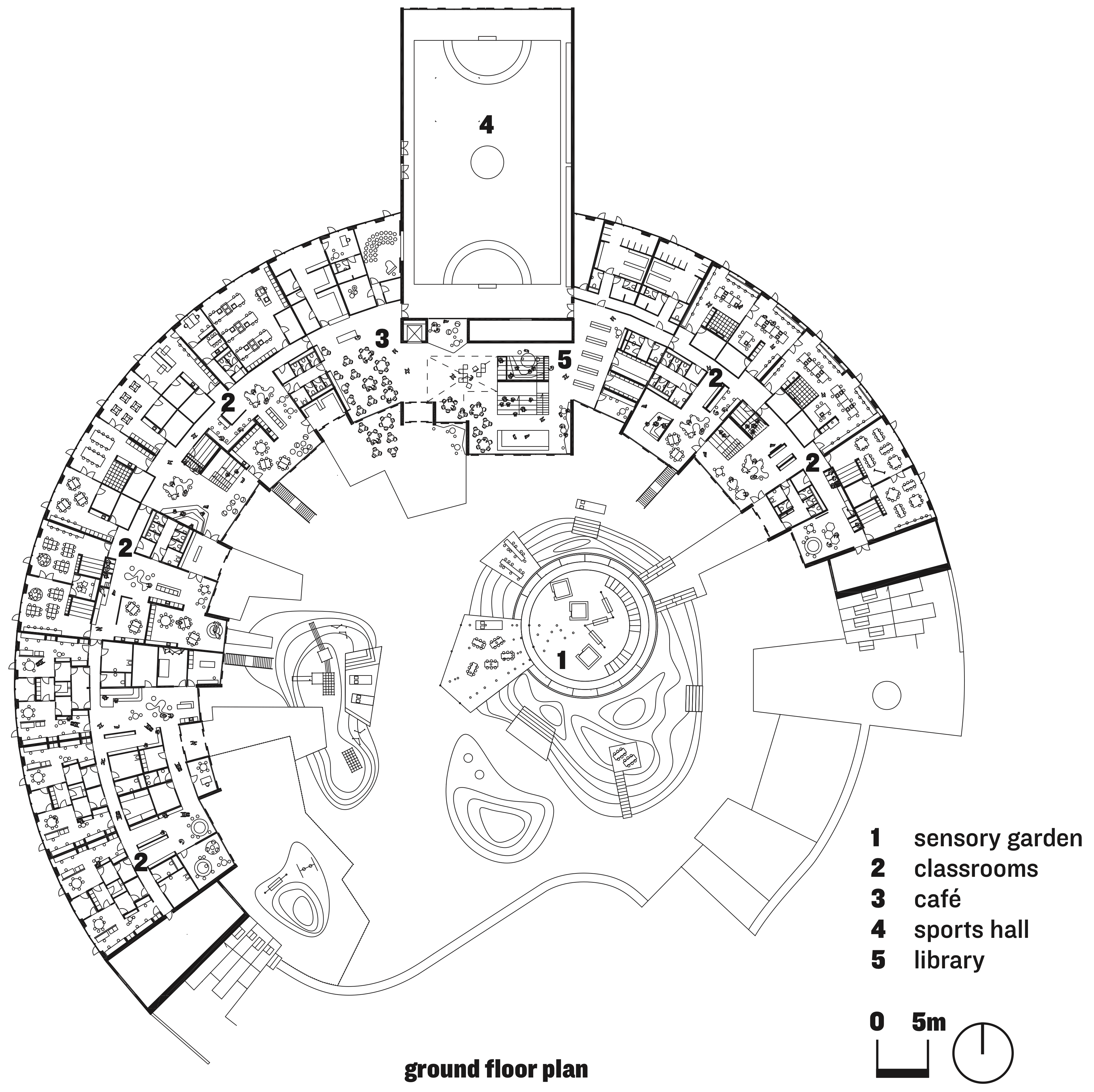 Sundby School in Nykøbing Falster, Denmark by Henning Larsen - The ...