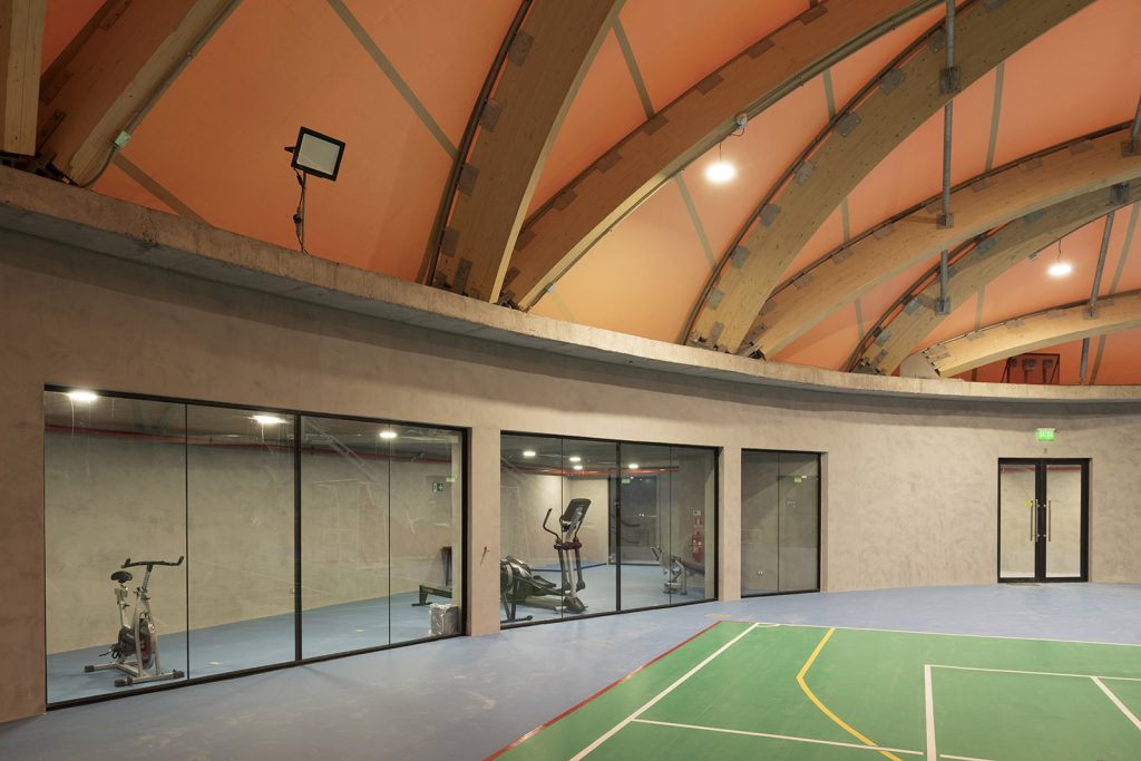 Another planet: sports hall at the ALMA observatory, Chile by Benjamín ...