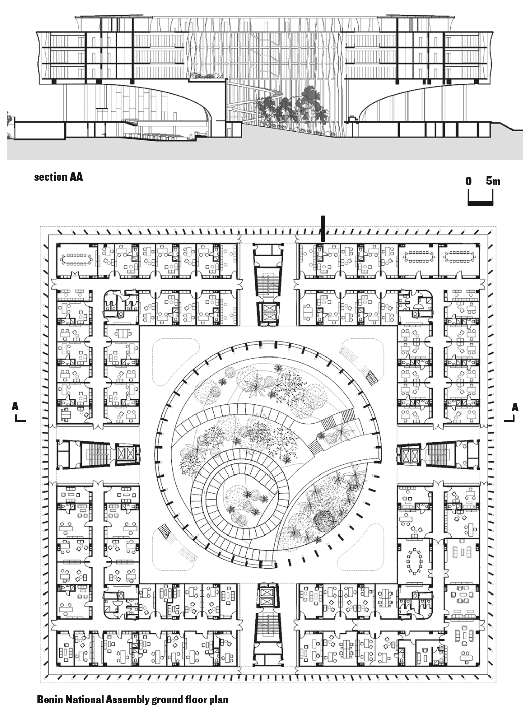 Benin National Assembly in Porto-Novo, Benin by Kéré Architecture - The ...