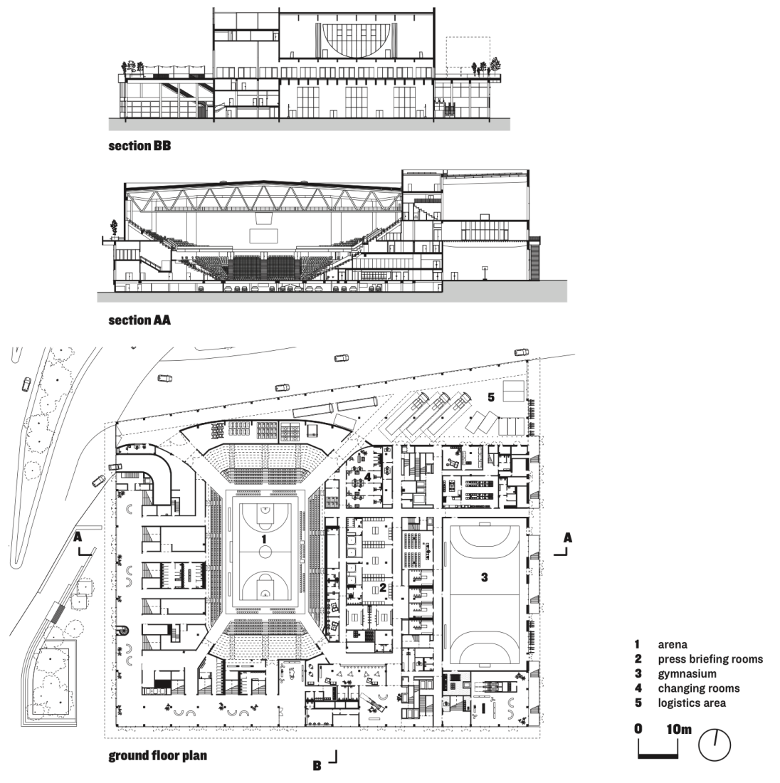 Adidas Arena by NP2F with SCAU in Paris, France - The Architectural Review