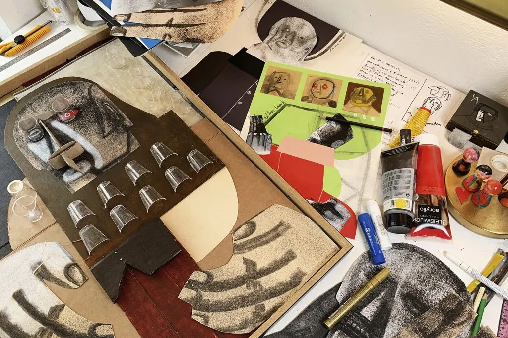 Behind the illustration: Laslo Antal on his portrait of Marcel ...