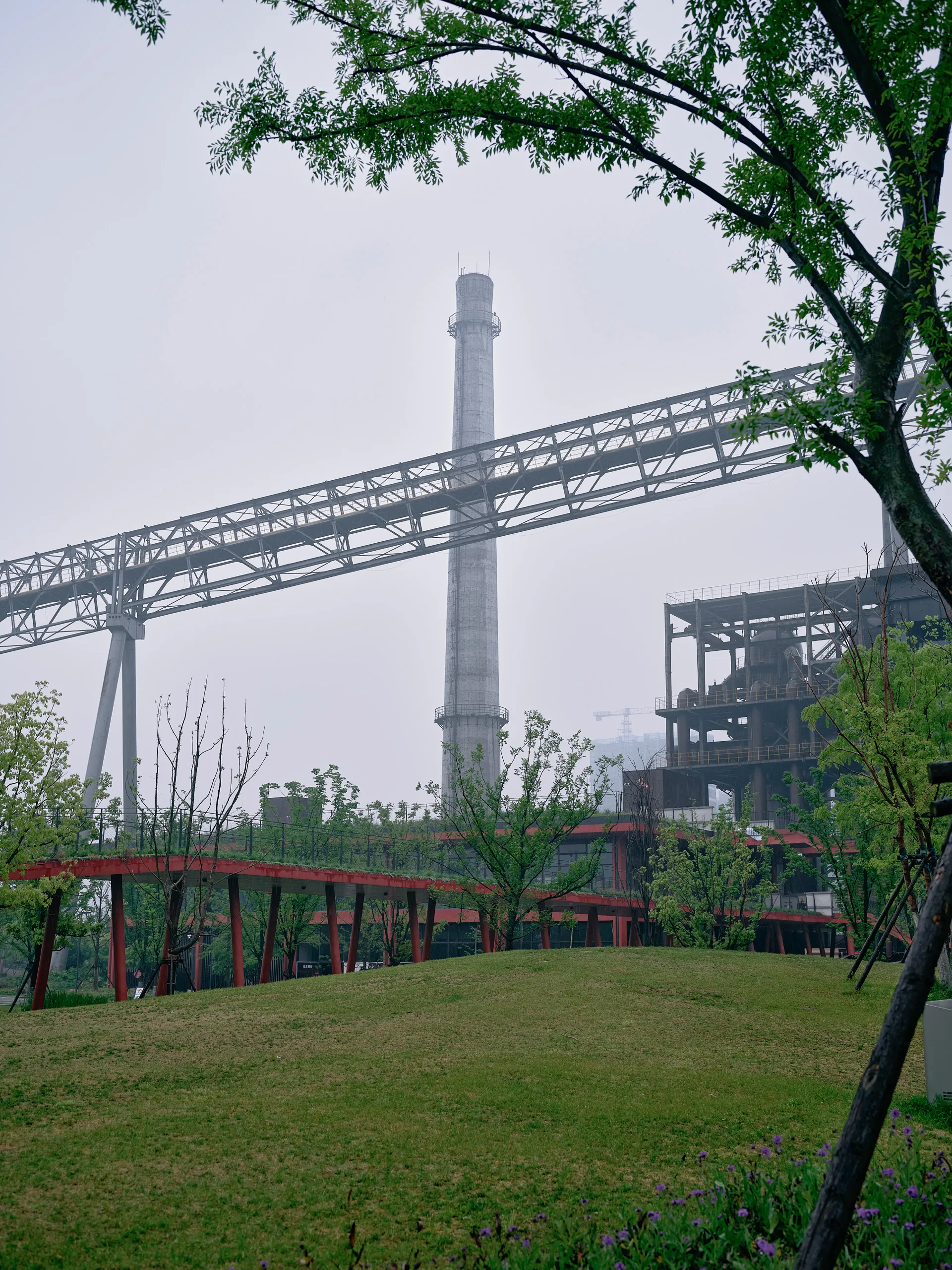 Hangzhou Grand Canal Steelworks Park by Jiakun Architects