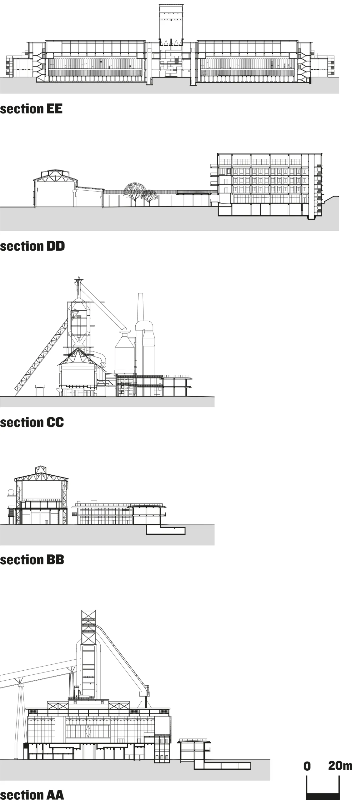 Hangzhou Grand Canal Steelworks Park by Jiakun Architects