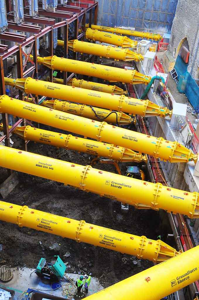 Props help to preserve heritage on city redevelopment | Ground Engineering