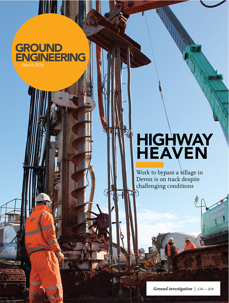Digital Magazine: GE March 2014 issue | Ground Engineering