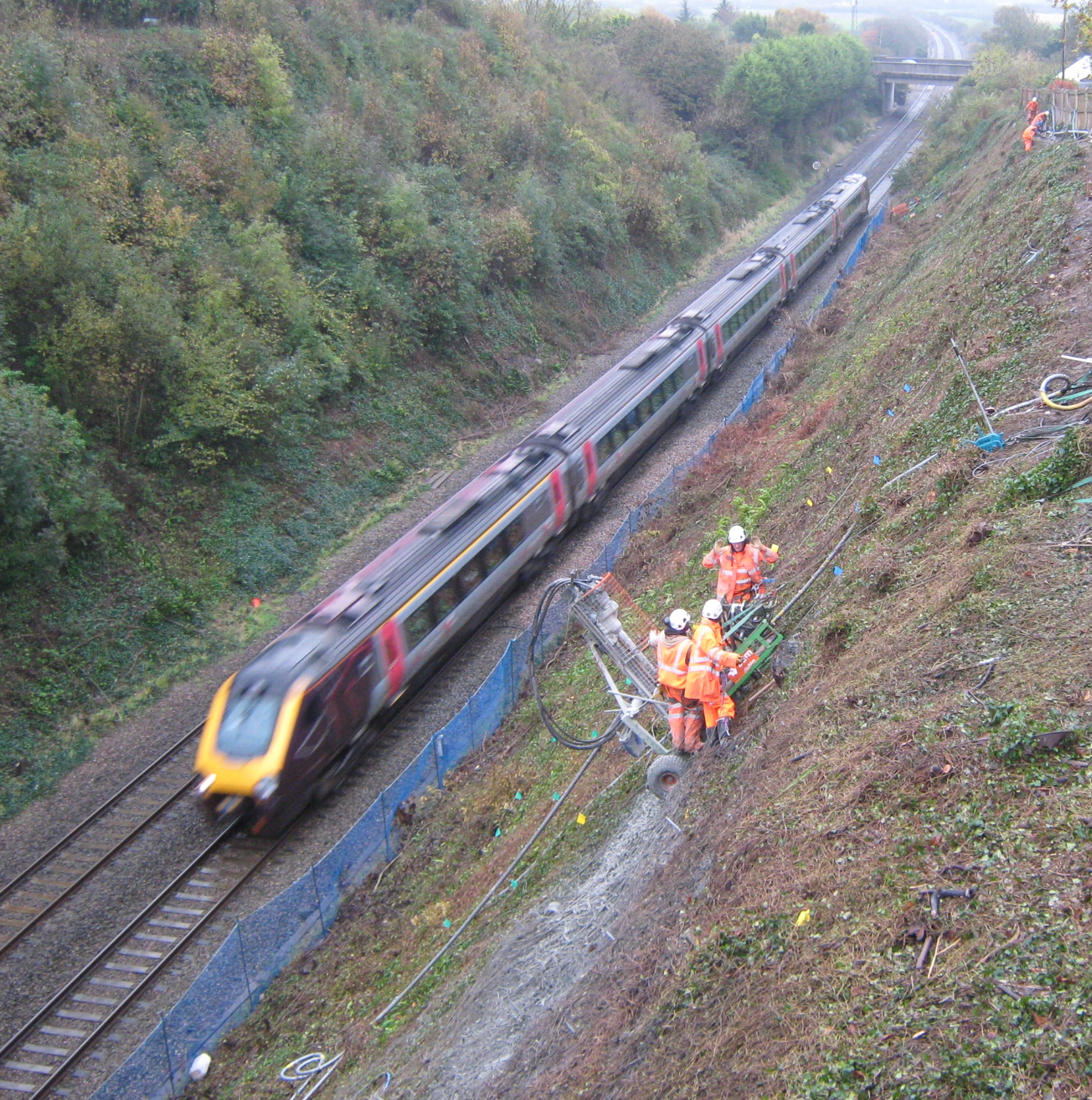 Slope engineering: Uphill rail challenge in Somerset | Ground Engineering