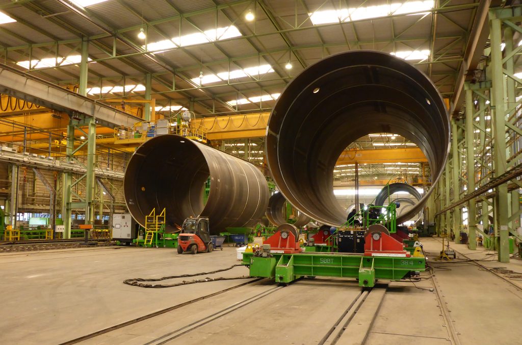 Largest monopiles from Dong Energy | Ground Engineering