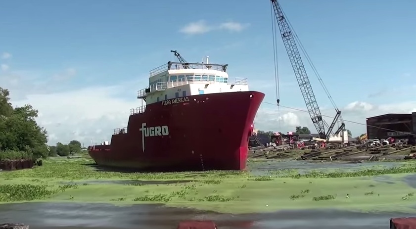 Fugro America launches a new geotechnical survey vessel | Ground ...