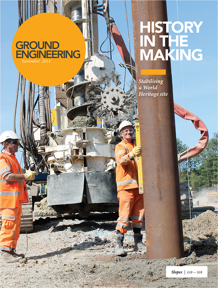 Digital Magazine: GE November 2014 issue | Ground Engineering