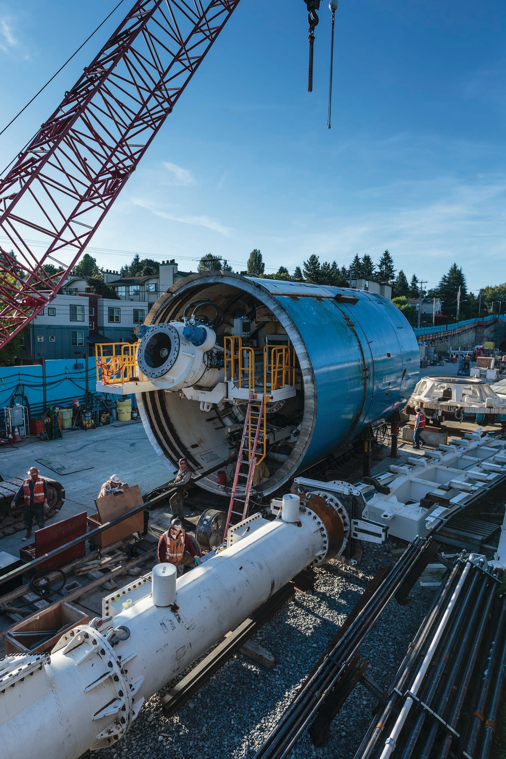 Image gallery: Second Seattle light rail tunnel boring machine launched ...
