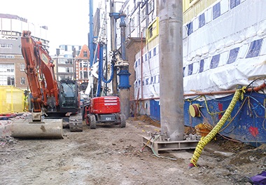 Piling: Flexible solutions for London's Rathbone Square development ...