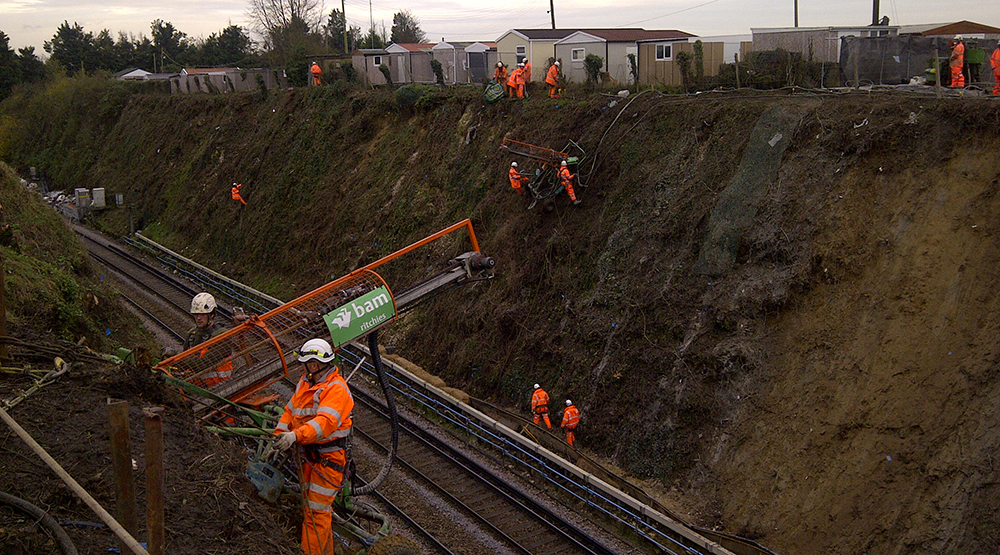Slope engineering: Nailing it in Longfield | Ground Engineering