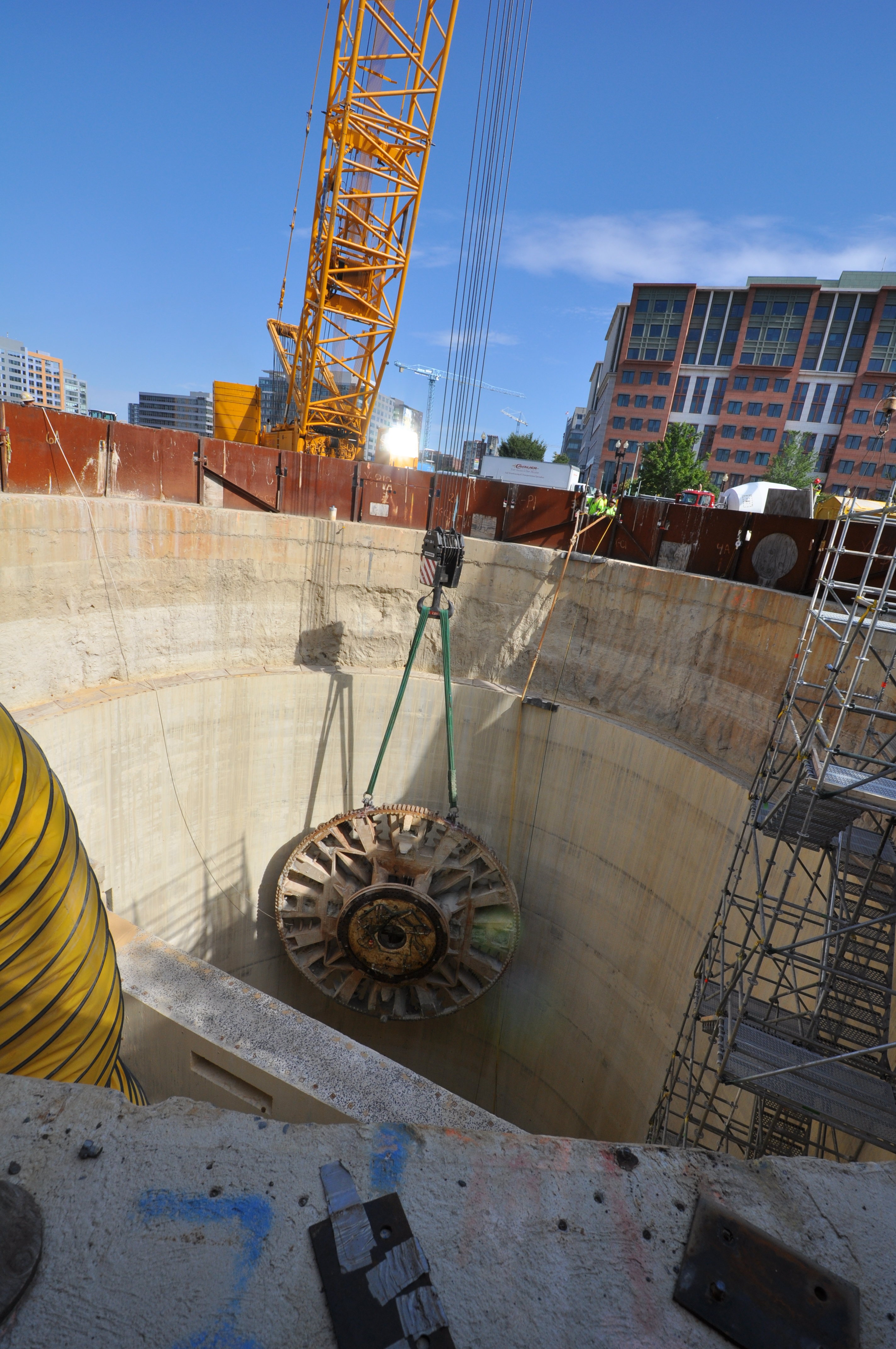 Lady Bird lifted after tunnelling completion in Washington DC | Ground ...