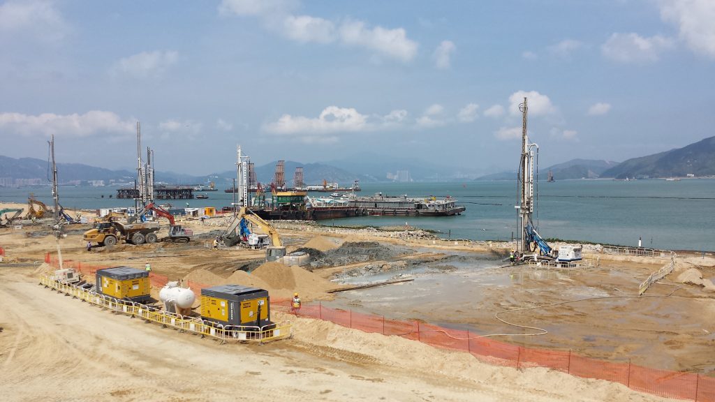 Macao bridge reclamation works reaches major milestone | Ground Engineering