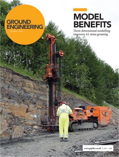 Digital Magazine: GE October 2015 issue | Ground Engineering
