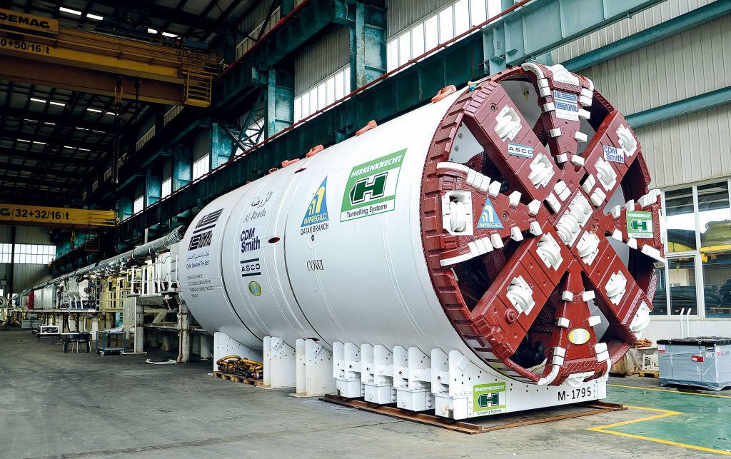Tunnelling breakthrough celebrated in Doha | Ground Engineering
