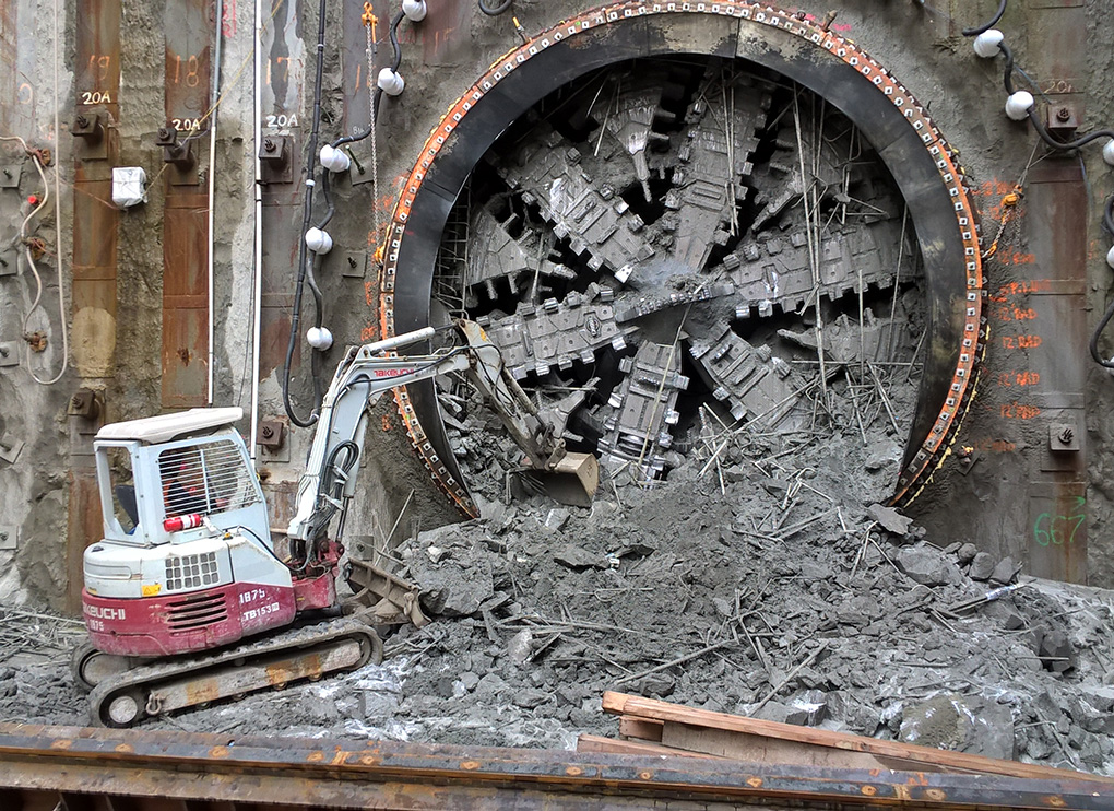 Tunnel breakthrough for Seattle’s light rail extension project | Ground ...