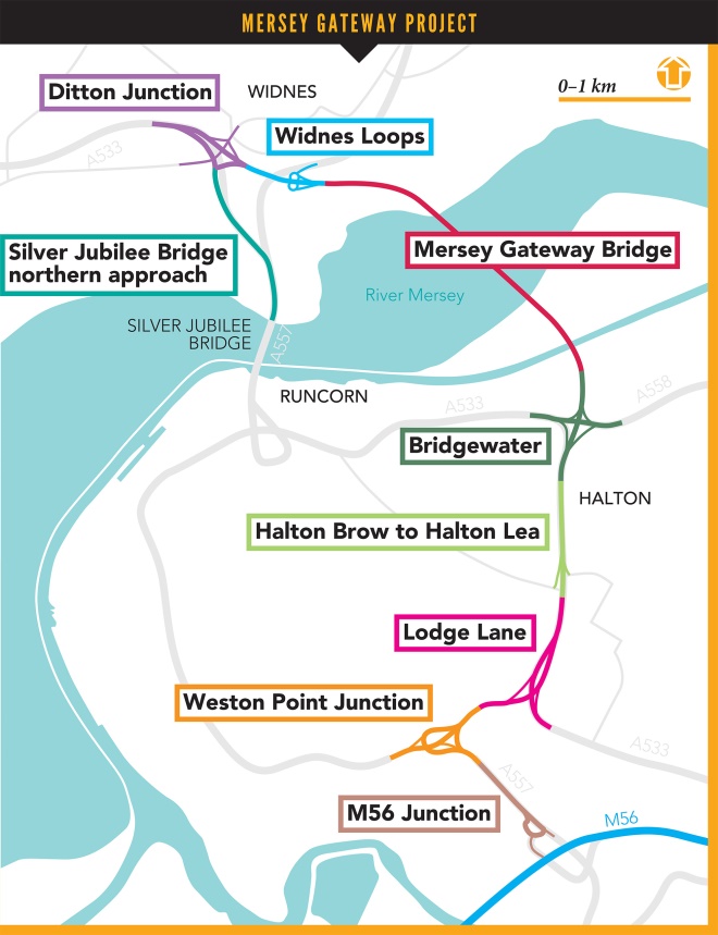 Highways: Mersey Gateway works gather momentum | Ground Engineering