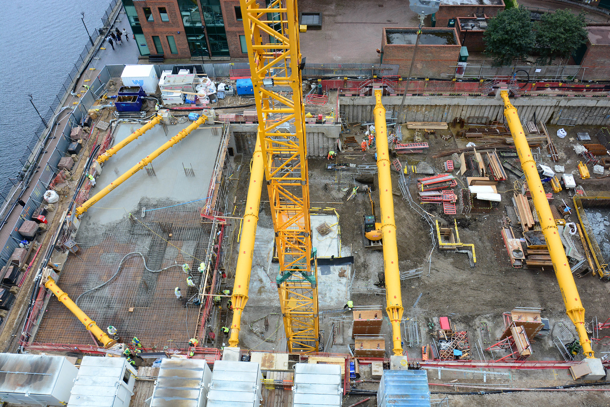 Groundforce provides support for Millharbour basement project | Ground ...
