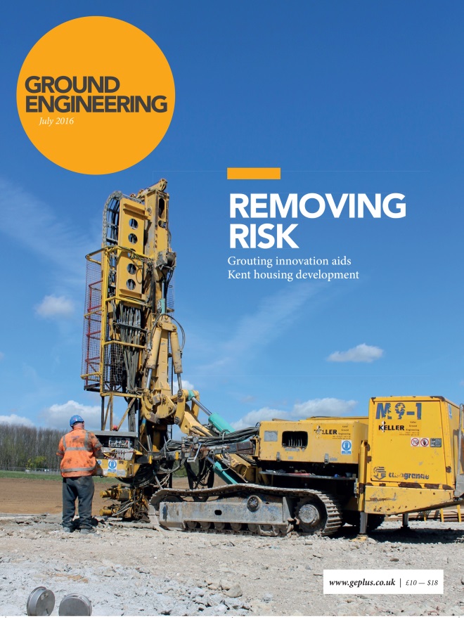 Digital Magazine: GE July 2016 | Ground Engineering