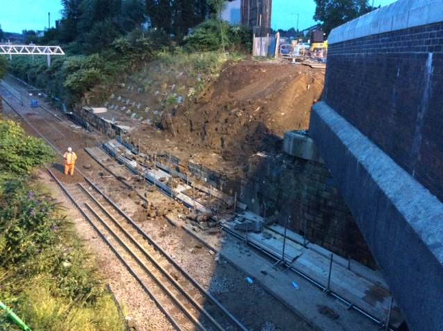 Rail closures to remain following slope failure | Ground Engineering